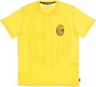 Iuter Gelbes Herren Tee- Stylisches T-Shirt - - Tops - Herren - Gelb - L