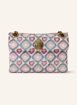 Kurt Geiger Umh&auml;ngetasche Kensington Mini Mit Schmucksteinen rosa