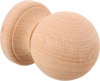 Angoily Unbehandelte Holzspitzen: Dekorative Bettpfosten-Endkappen, Gardinenstangen-Endkappen - DIY-Holz-Bastelarbeiten f&uuml;r Treppen, Fahnenmasten, M&ouml;bel und H