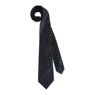 Kiton Homme, Accessoires, Bleu, Taille: ONE Size Cravate en soie &agrave; motifs