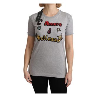 Dolce & Gabbana T-Shirts - - Tops - Damen - Grau - XS