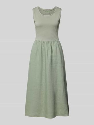 Oui Midikleid mit Rundhalsausschnitt