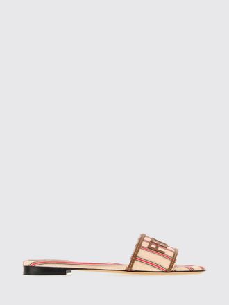 Fendi Sandales &agrave; Talons Femme couleur Rose