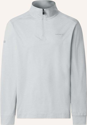 Hackett Poloshirt Hs Strike Qtr Zip grau
