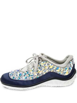 Miu Miu baskets Astro - Bleu