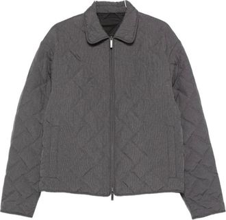 Emporio Armani Homme, Vestes, Gris, Taille: 3XL Blouson aviateur matelass&eacute;