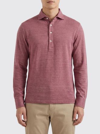 Brunello Cucinelli Polo Herren Farbe Korall