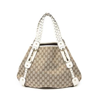 Gucci Crossbody Bags - Medium Pelham Tote - Gr. unisize - in Beige - f&uuml;r Damen