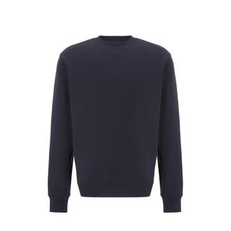 Au Printemps Paris Moll Bio-Baumwoll-Sweatshirt - Blau