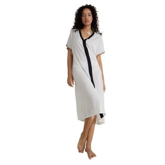 HUGO BOSS Kleid f&uuml;r Damen, Strand, leger (Wei&szlig;)
