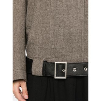 Seafarer Belted Military Coat - Brown