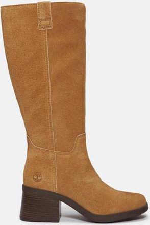 Timberland Bellevaux Tall Boot f&uuml;r Damen mit Rei&szlig;verschluss in Braun, Damen, Braun, Gr&ouml;&szlig;e