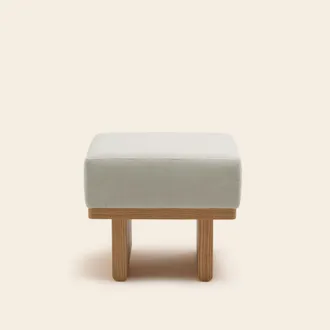 Madura Tabouret Anca Dalila gris perle - GRIS