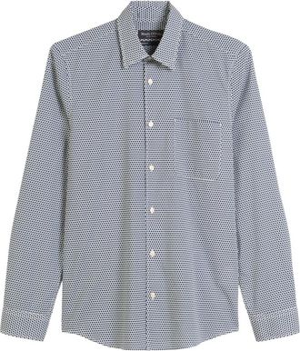 Marc O'Polo Gemustertes Hemd aus Bio-Baumwolle, Shaped Fit in