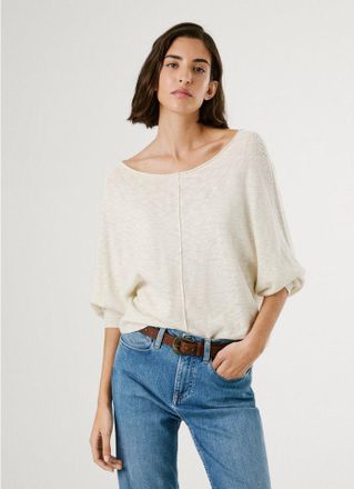 Pepe Jeans London Strickpullover CANDELA mit Ajourstrickmuster
