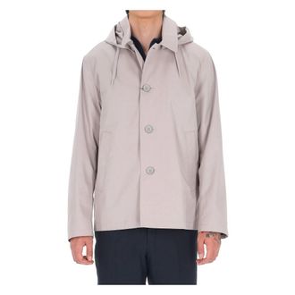 Herno Giubbino Rain Coat Linea Officina Tessile - - Jackets - Herren - Grau - L