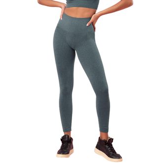 Luigi di Focenza Sportliche Damen-Leggings mit Hoher Taille mit Push Up Effekt aus Weicher und Atmungsaktiver Mikrofaser, Ideal f&uuml;r Sport, Made in Italy