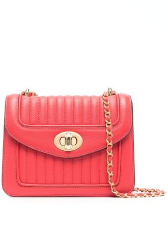 Delage Mini Ginette Schultertasche - Rot