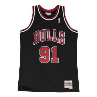 Mitchell & Ness Chicago Bulls Rodman Swingman Jersey - - Sport - Herren - Schwarzk - M