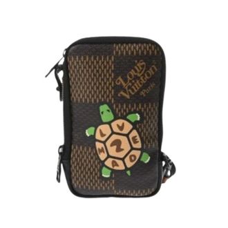 Louis Vuitton unisex, Pre-owned, Brun, Taille: ONE Size Sac bandouli&egrave;re pochette en toile Damier Pre-owned