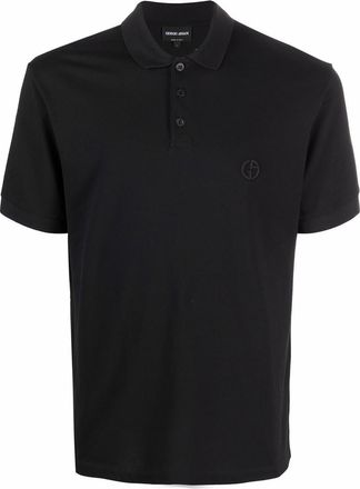 Giorgio Armani Poloshirt - Schwarz
