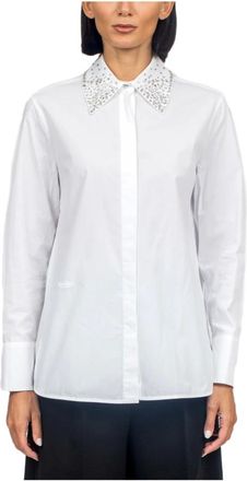 Max Mara Femme, Blouses et Chemises, Blanc, Taille: 42 FR Staffa Shirt