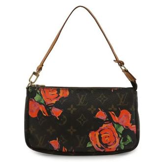 Louis Vuitton Pre-owned Monogram Rose Pochette - - Pre-owned - Damen - Braun - ONE SIZE