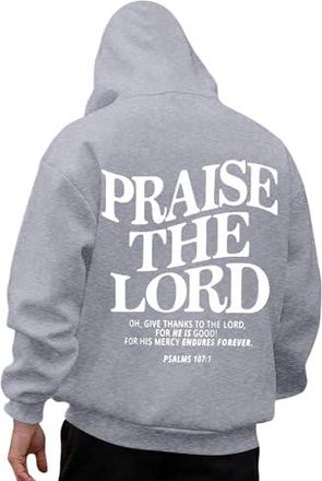 Generic Sweat a Capuche Homme Sweatshirt Hooded Sweatshirt &agrave; Capuche Homme Longue Manche Pullover D&eacute;contract&eacute; avec Design Imprim&eacute; pour Un Port Quotidien Confo