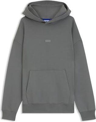 HUGO BOSS Hommes Nazardo Sweat &agrave; Capuche Loose en Molleton de Coton avec d&eacute;tails logot&eacute;s