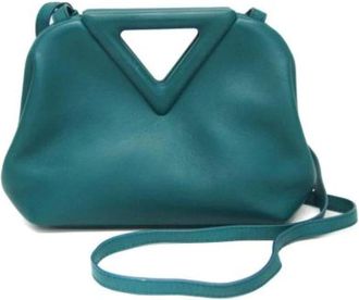Bottega Veneta Pre-owned Point Small - Femme - Pre-owned - Vert - Taille: ONE Size