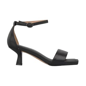 Alma En Pena Nappa Ledersandale mit vorderem Riemen - - Shoes - Damen - Schwarzk - 36 EU