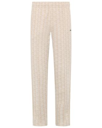 Lacoste Trainingshose Paris in Jaquard-Strick mit Monogramm-Print in