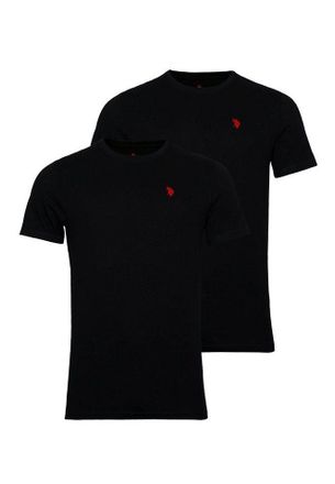 U.S.Polo Association T-Shirt T-Shirt 2 Pack Shortsleeve R-Neck (2-tlg., 2)