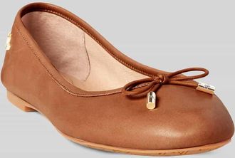Lauren Ralph Lauren Ballerina aus echtem Leder Modell JAYNA