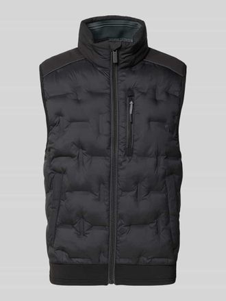 Tom Tailor Regular Fit Outdoor-Weste mit reflektierenden Elementen