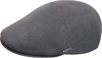 Kangol Casquette Bamboo 507 Femme/Homme - Fibre de Bambou Gavroche Plate avec Visiere Ete Printemps-ete - XL (60-61 cm) Anthracite
