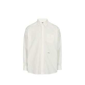 A.P.C. Chemise droite manches longues en coton