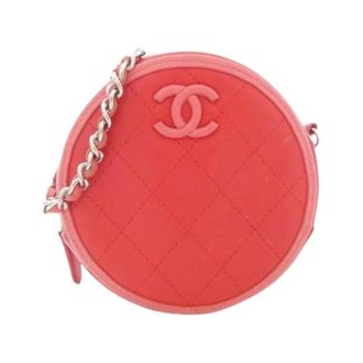 Chanel Sac bandouli&egrave;re vintage doccasion - Femme - Pre-owned - Rose - Taille: ONE Size