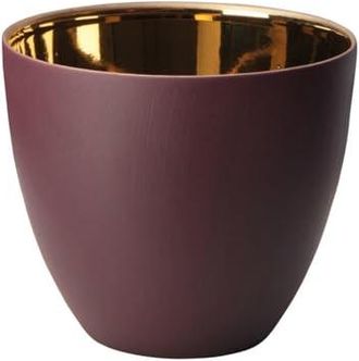 ASA Windlicht Brombeer innen Gold glänzend