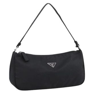 Prada Pre-owned Nylon Accessory Pouch - - Pre-owned - Damen - Schwarzk - ONE SIZE