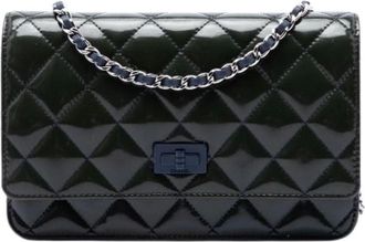 Chanel Pre-owned Wallet on Chain - Femme - Pre-owned - Vert - Taille: ONE Size
