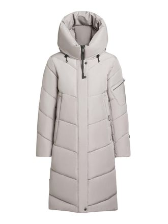 Khujo Jange2 Damen Wintermantel Steppmantel Winterjacke Kurzmantel Steppjacke (DE/NL/SE/PL, Alphanumerisch, XS, Regular, Regular, 219BLI-GRY)