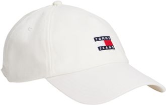 Tommy Jeans Herren Cap Heritage Core mit Logo, Elfenbein (Ancient White), Einheitsgr&ouml;&szlig;e