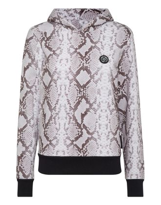 Plein Sport Sweatjacke Mit Kapuze Python