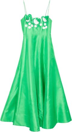 Acler Wynar Kleid - Gr&uuml;n