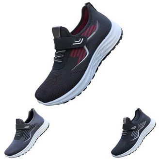 Generic Chaussures de marche pour homme, chaussures de jogging, chaussures de sport l&eacute;g&egrave;res, respirantes, antid&eacute;rapantes, chaussures de fitness, semelle plate