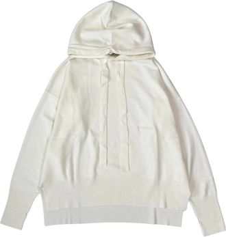 Hinnominate Hinnominate, Femme, Sweatshirts et sweats &agrave; capuche, Blanc, Taille: 38 FR Sweat &agrave; capuche