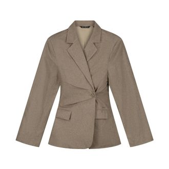 Olaf Hussein Femme, Vestes, Brun, Taille: 36 FR Blazers