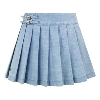 Philipp Plein Damen, R&ouml;cke, Blau, LGr&ouml;&szlig;e
