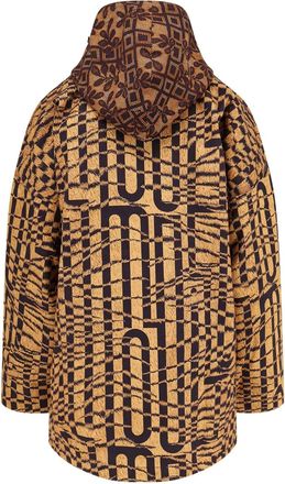 Pierre-Louis Mascia manteau Estro à capuche - Marron